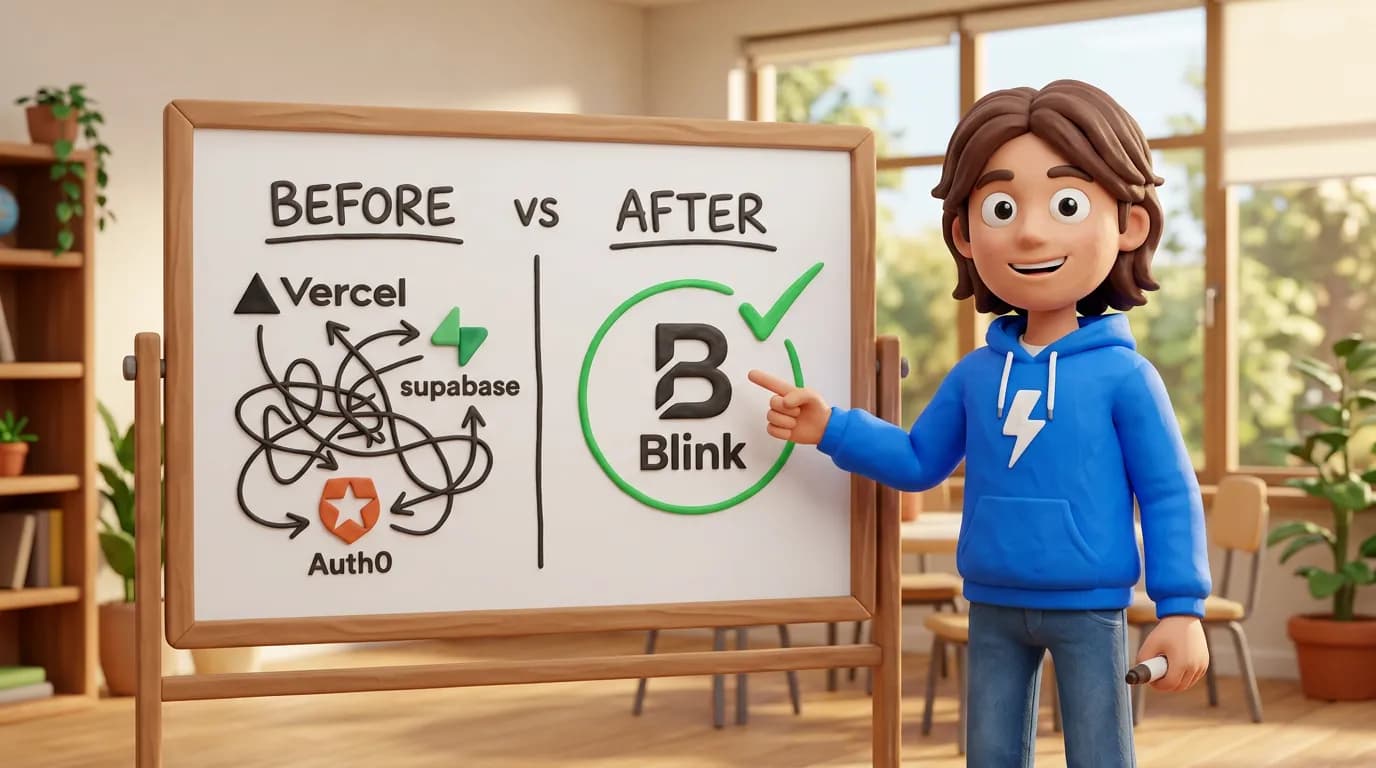 MCP setup the old way vs the new way — 8 services and 3 hours vs 2 commands in 2 minutes