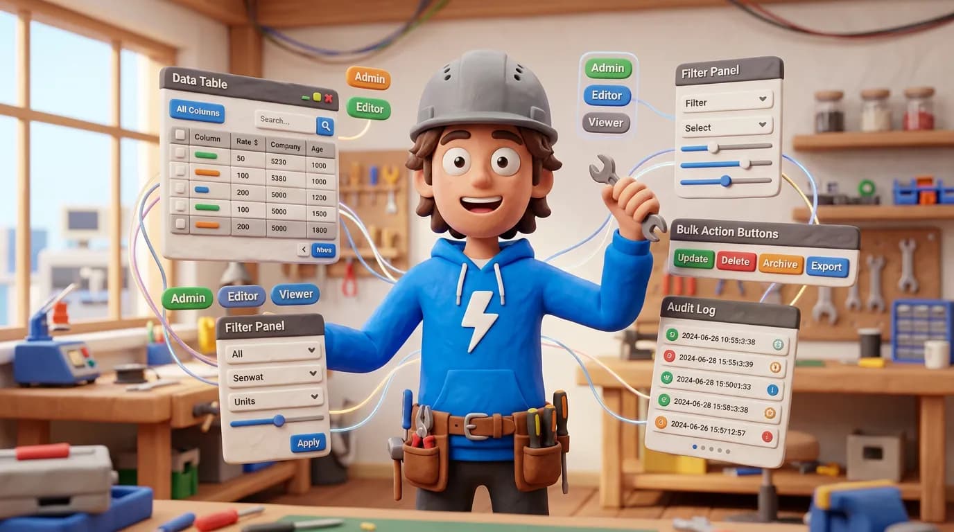 How to Build an Admin Panel Without Code (2026 Guide)
