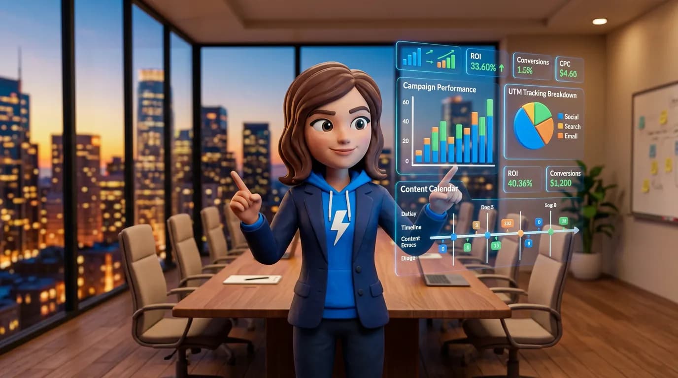 What Marketing Teams Build with AI: From Campaign Trackers to Content Calendars