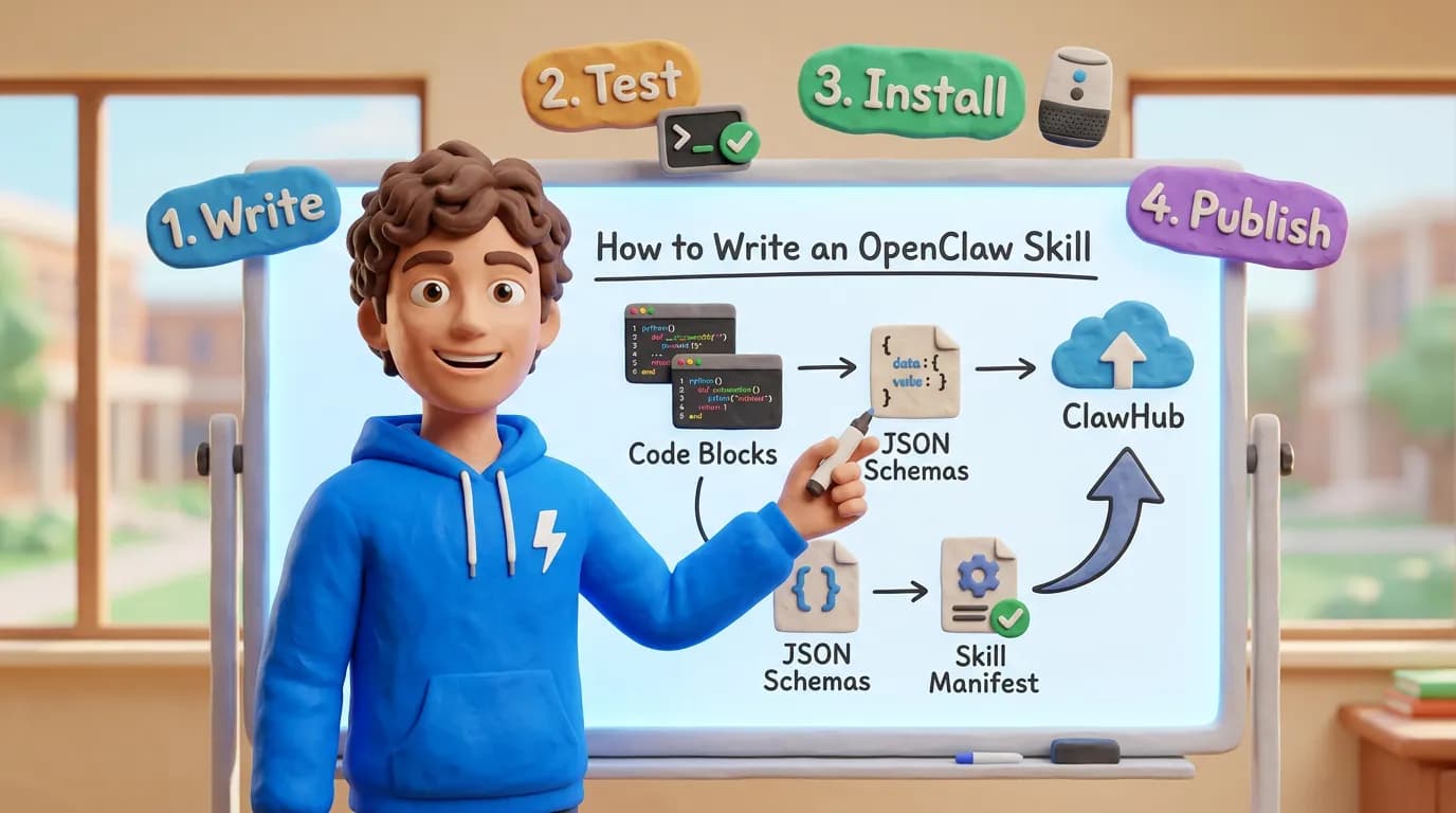 How to Write Your First OpenClaw Skill