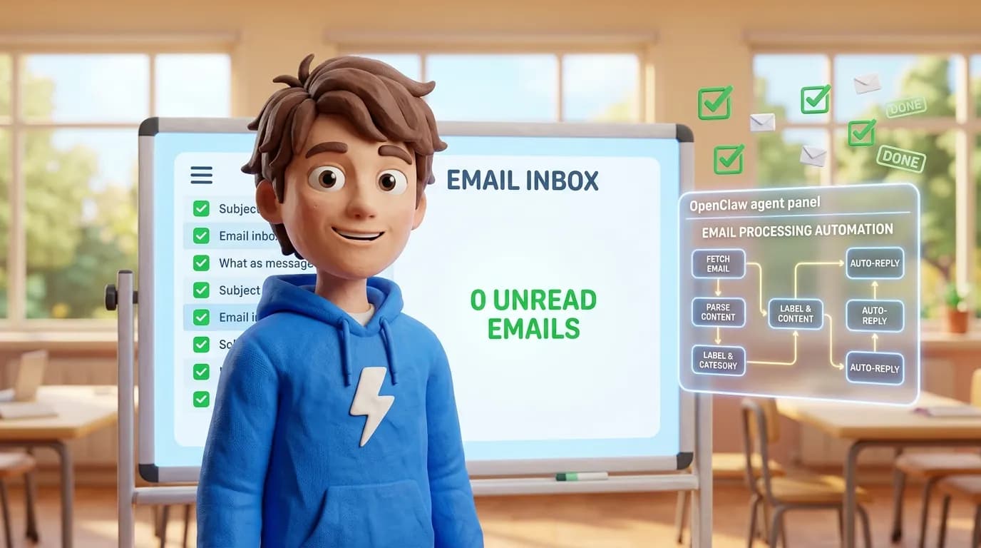 OpenClaw Inbox Zero: Let Your AI Agent Handle Email Before You Wake Up