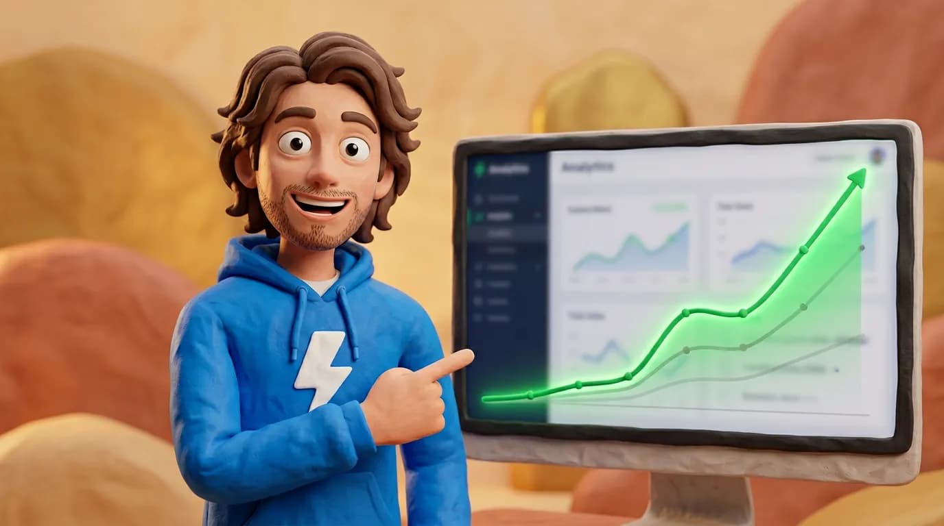 Subscription box analytics dashboard showing subscriber growth and reduced platform fees with custom build