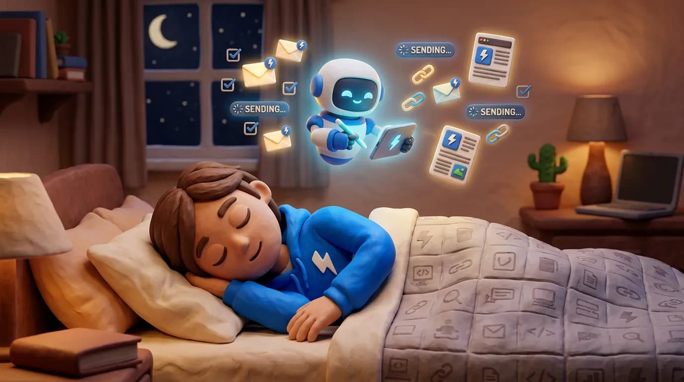OpenClaw newsletter agent running autonomously while you sleep — research, write, and send on a schedule