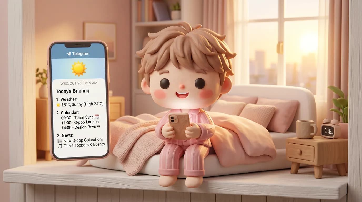 OpenClaw Morning Briefing: Wake Up to a Full Daily Digest on Telegram