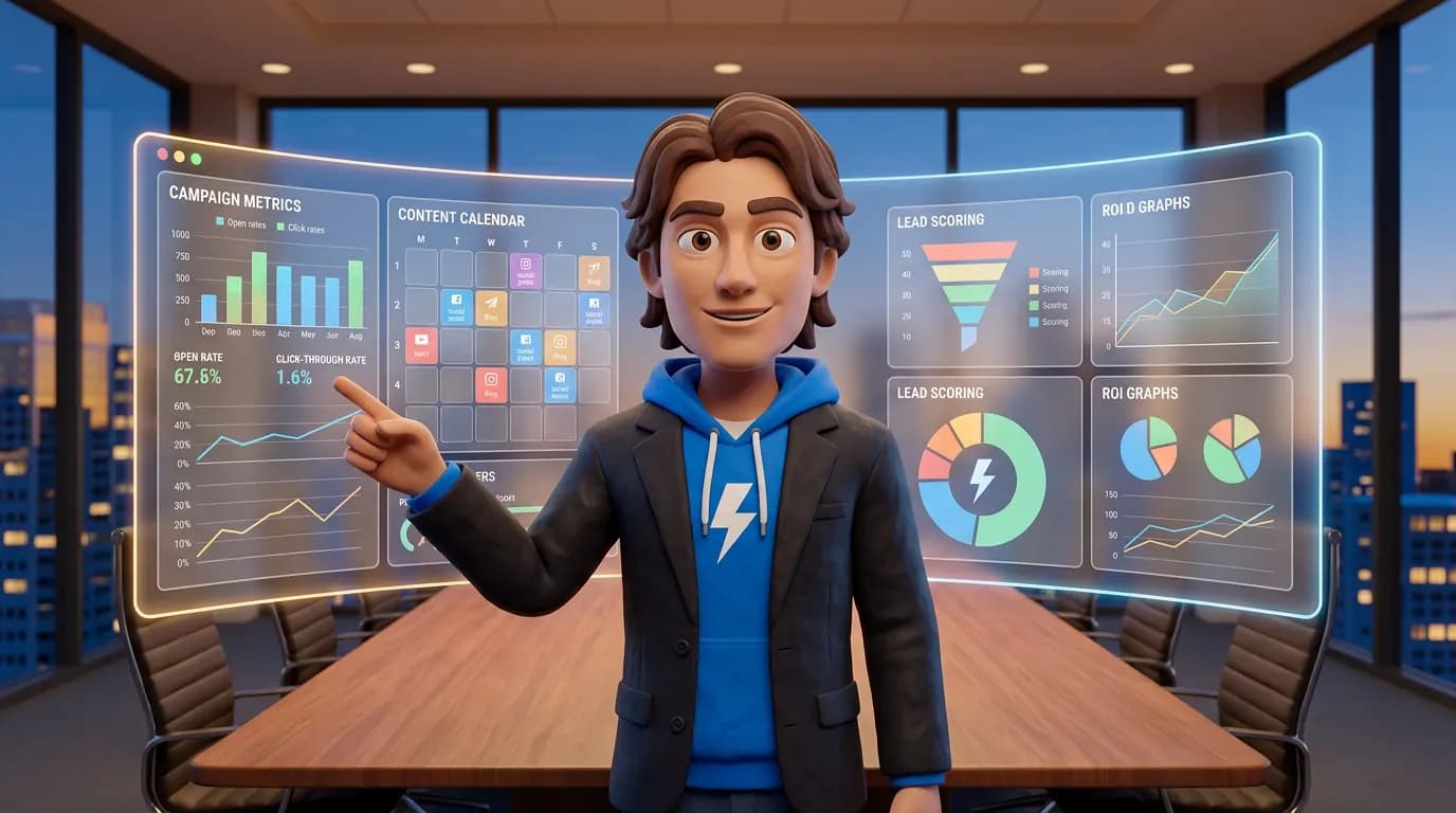 What Marketing Teams Build with AI: Campaign Trackers, Content Calendars, and ROI Dashboards