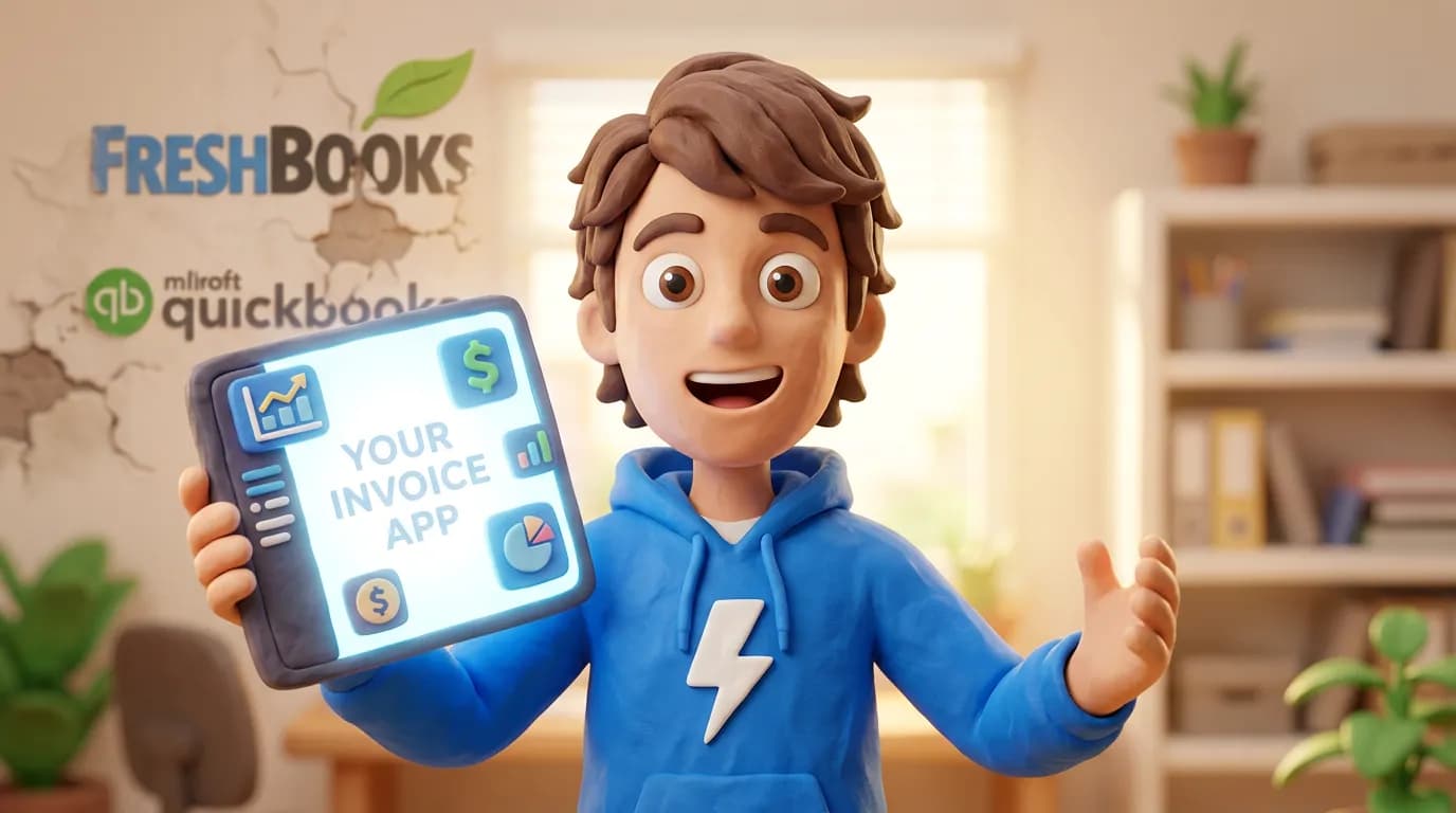Building a custom invoice app — replace expensive SaaS with something you own