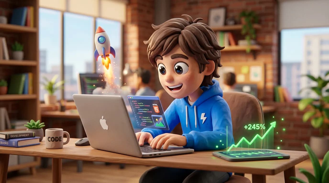 Non-technical founder launching a startup with AI tools