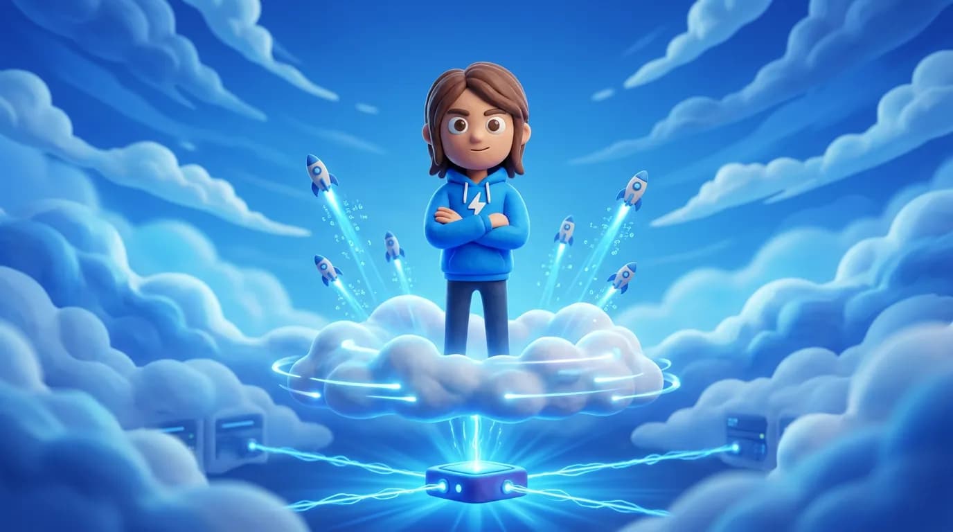 Blink as the vibe coding cloud: all infrastructure in one platform