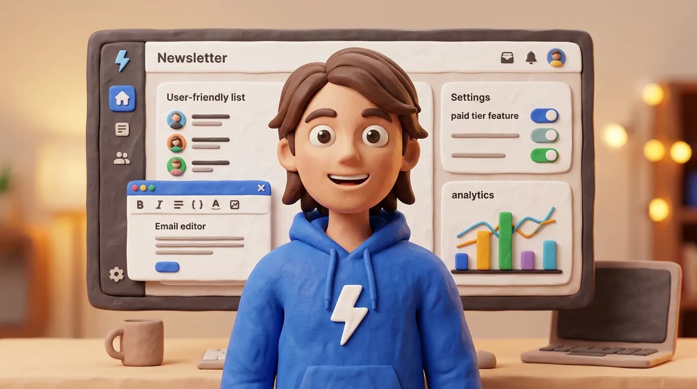 Custom newsletter platform features: subscribers, content, payments, analytics