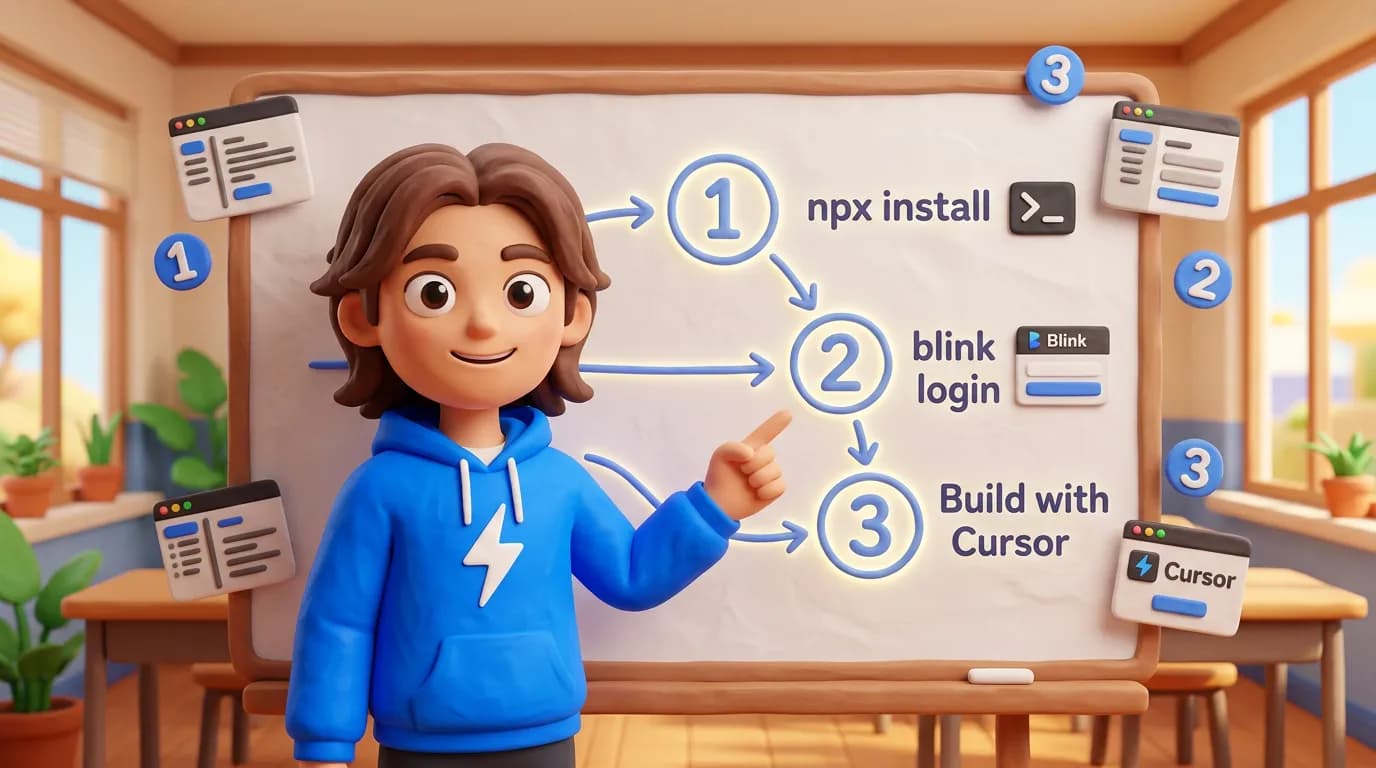 How to Set Up Blink Cloud in Cursor: Full-Stack Infrastructure in 2 Minutes