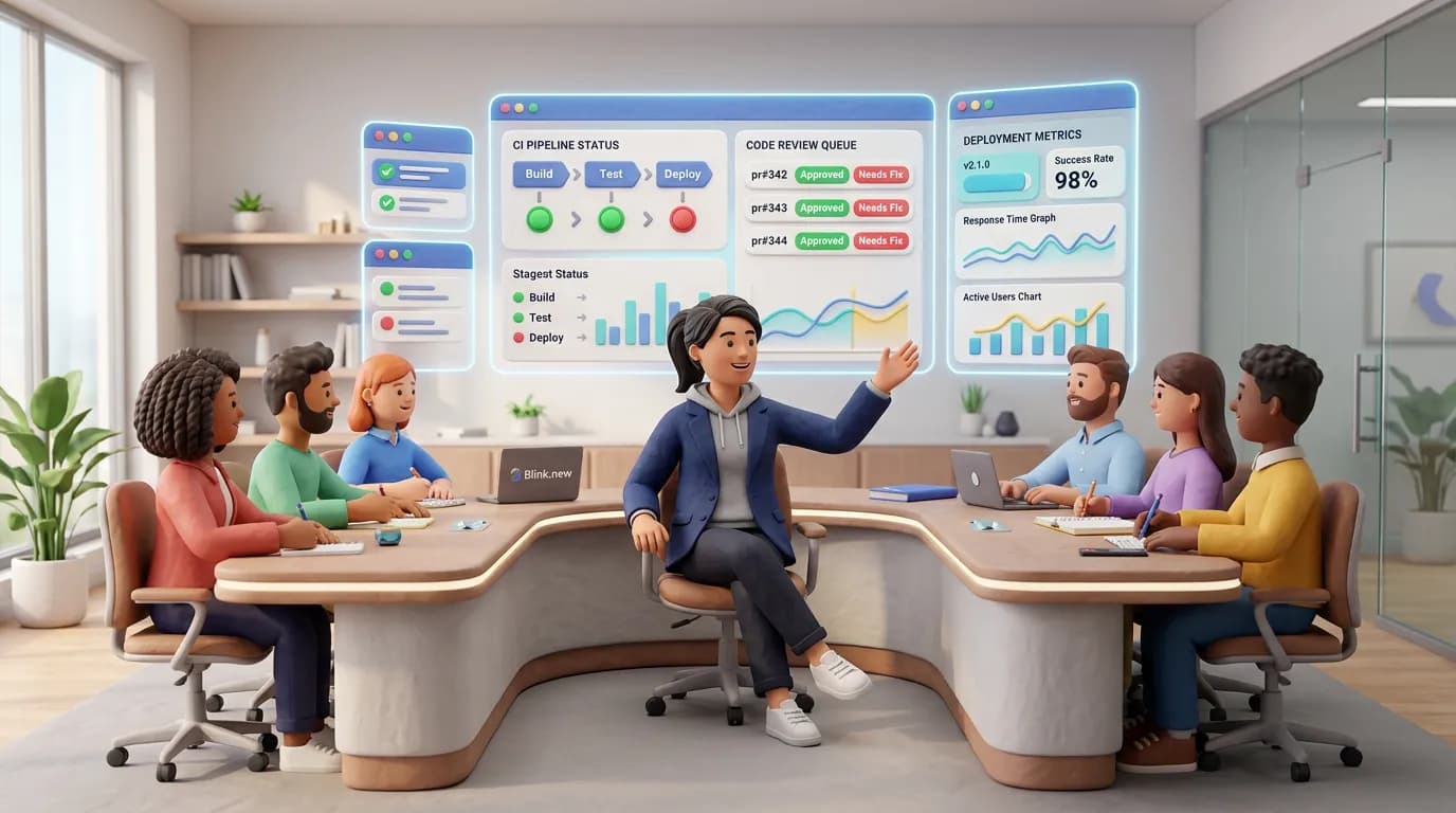 Engineering teams build internal tools that save 10+ hours per week — dashboards, bots, and portals