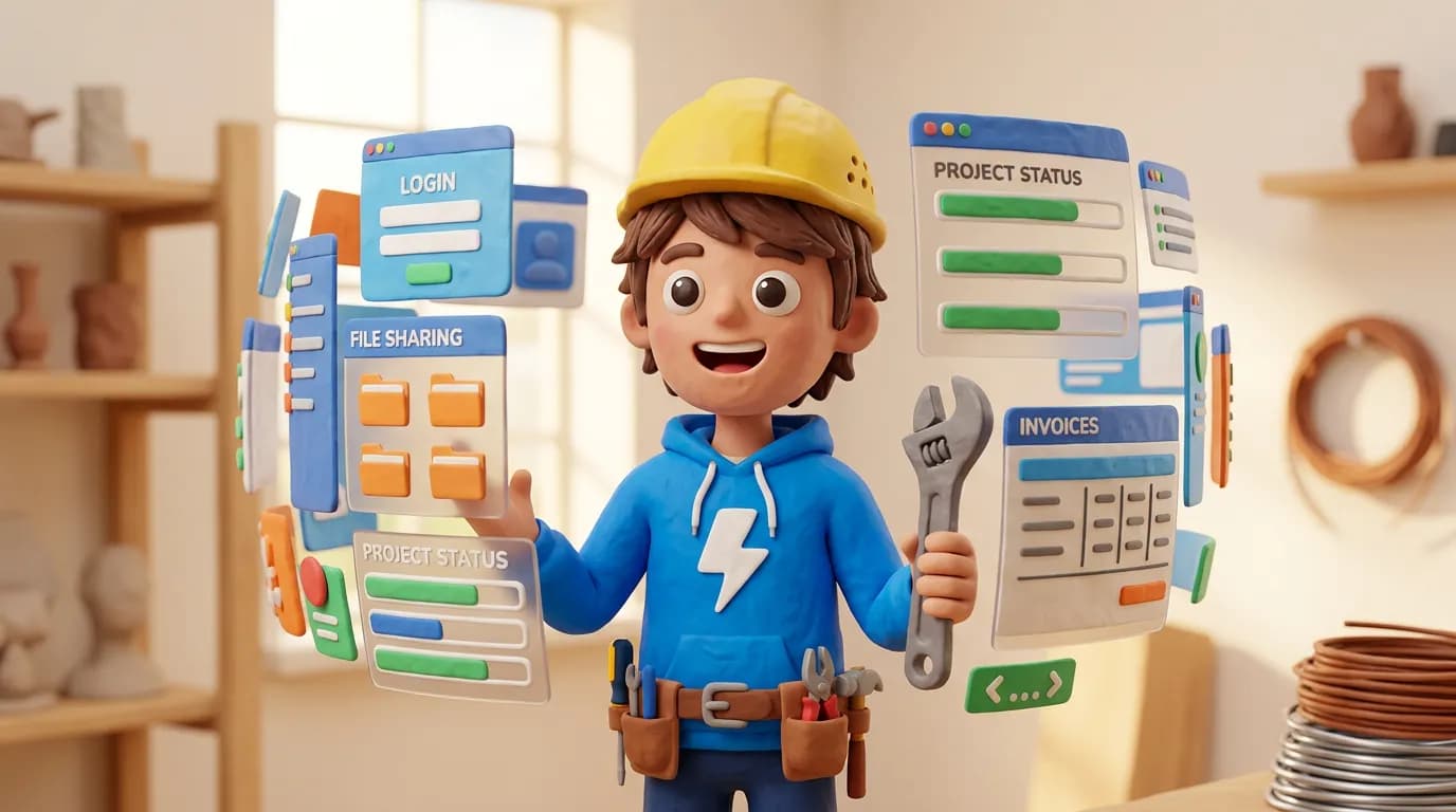 How to Build a Customer Portal With AI (No Developer Required)