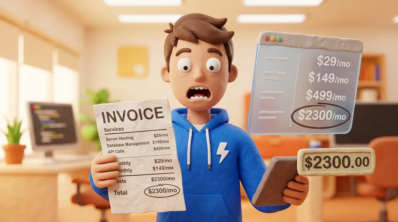 The Shopify pricing escalation: what starts at $29 per month often reaches $299 or higher once a store needs shipping rates, lower transaction fees, or advanced reporting