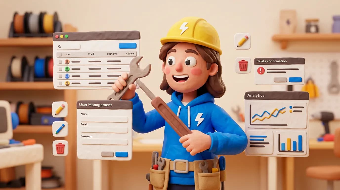 How to Build an Admin Panel Without Code