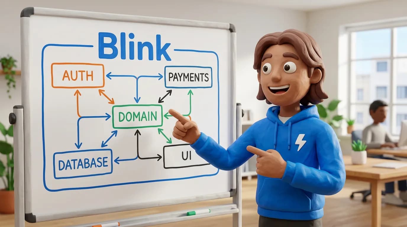 The 5 building blocks every SaaS needs — and how Blink includes all of them by default