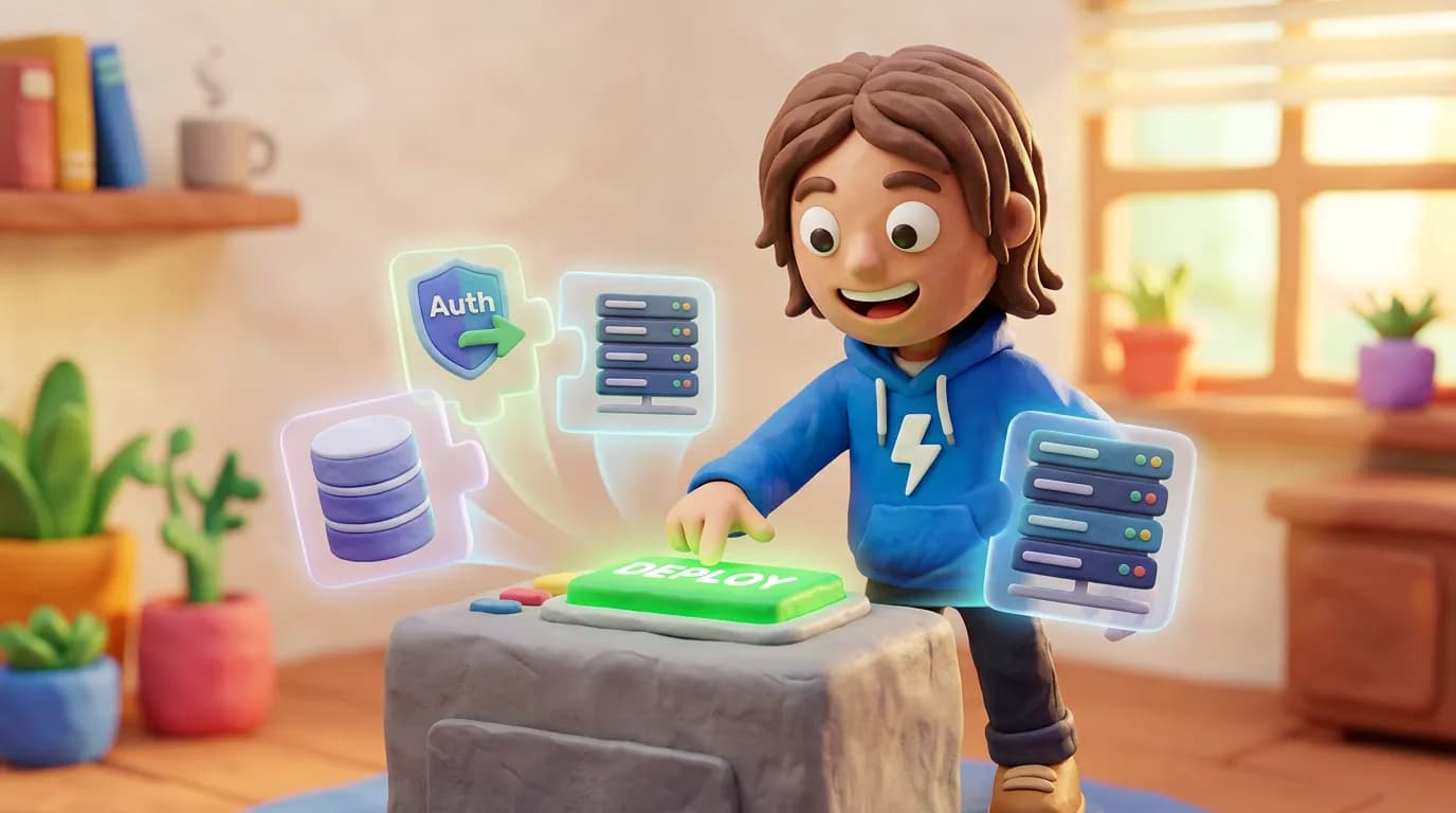 Blink Cloud stellt automatisch Datenbank, Authentifizierung und Hosting bereit, nachdem Claude Code den Code geschrieben hat