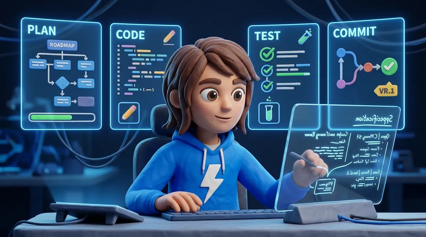 The AI Coding Workflow That Actually Ships: Spec → Plan → Execute → Verify