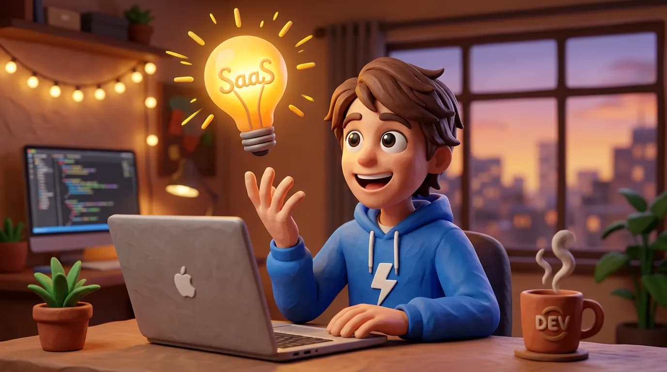 The Friday evening moment: an idea that could become a SaaS by Sunday