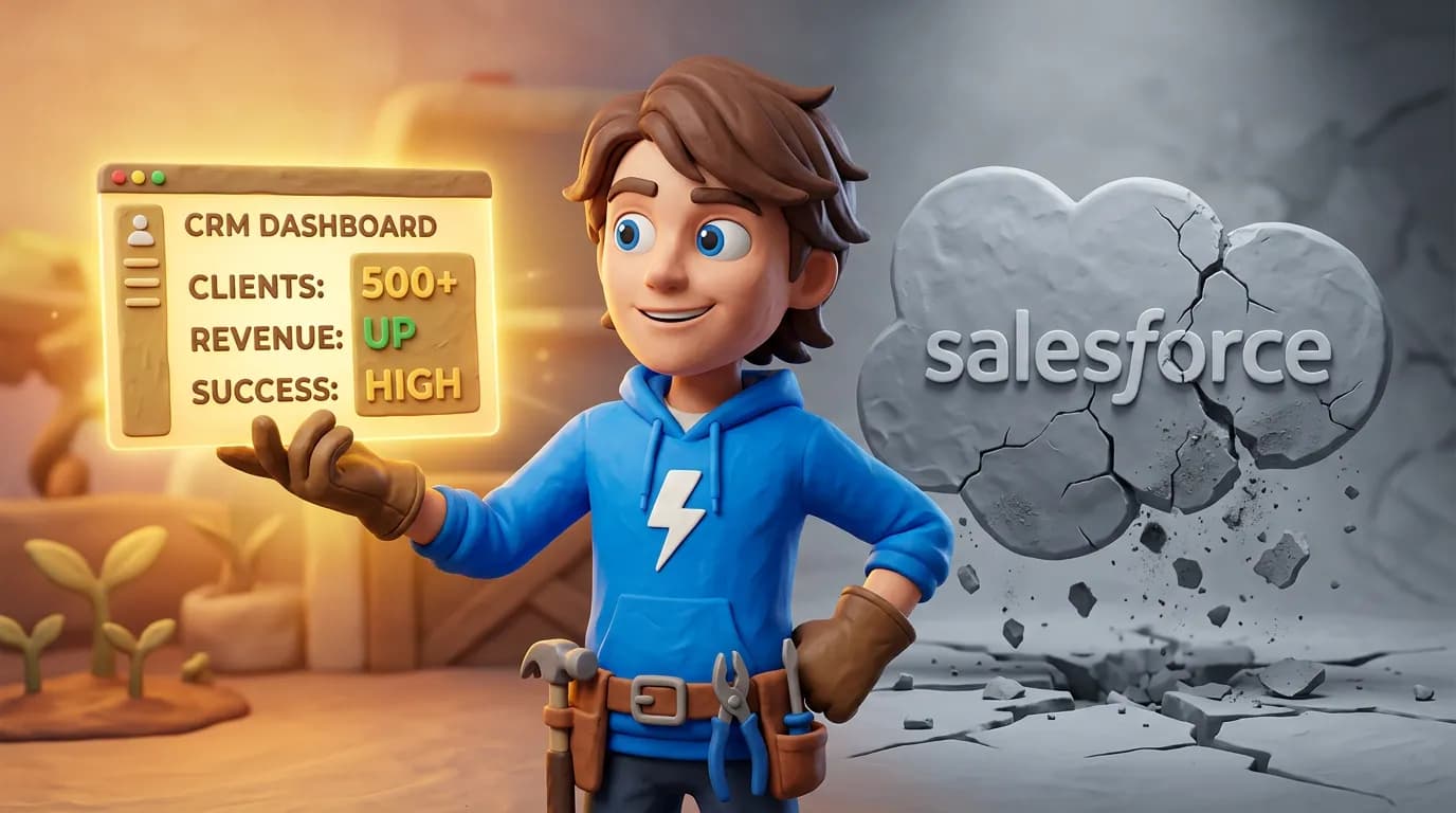 Build Your Own CRM With AI: Replace Salesforce for $0/Month