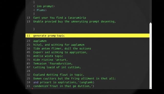 Developer managing multiple coding sessions in a terminal environment