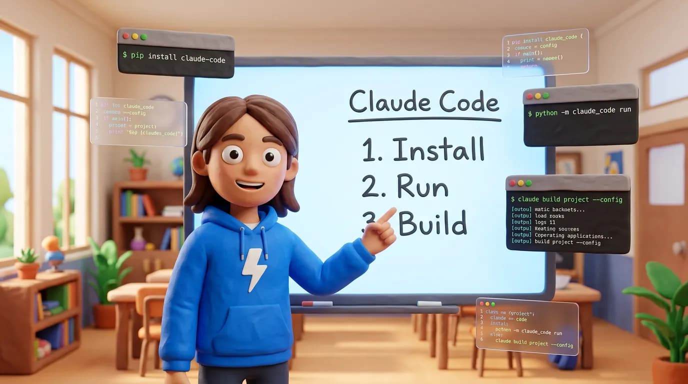 Claude Code Tutorial for Beginners: From Install to First Autonomous Task
