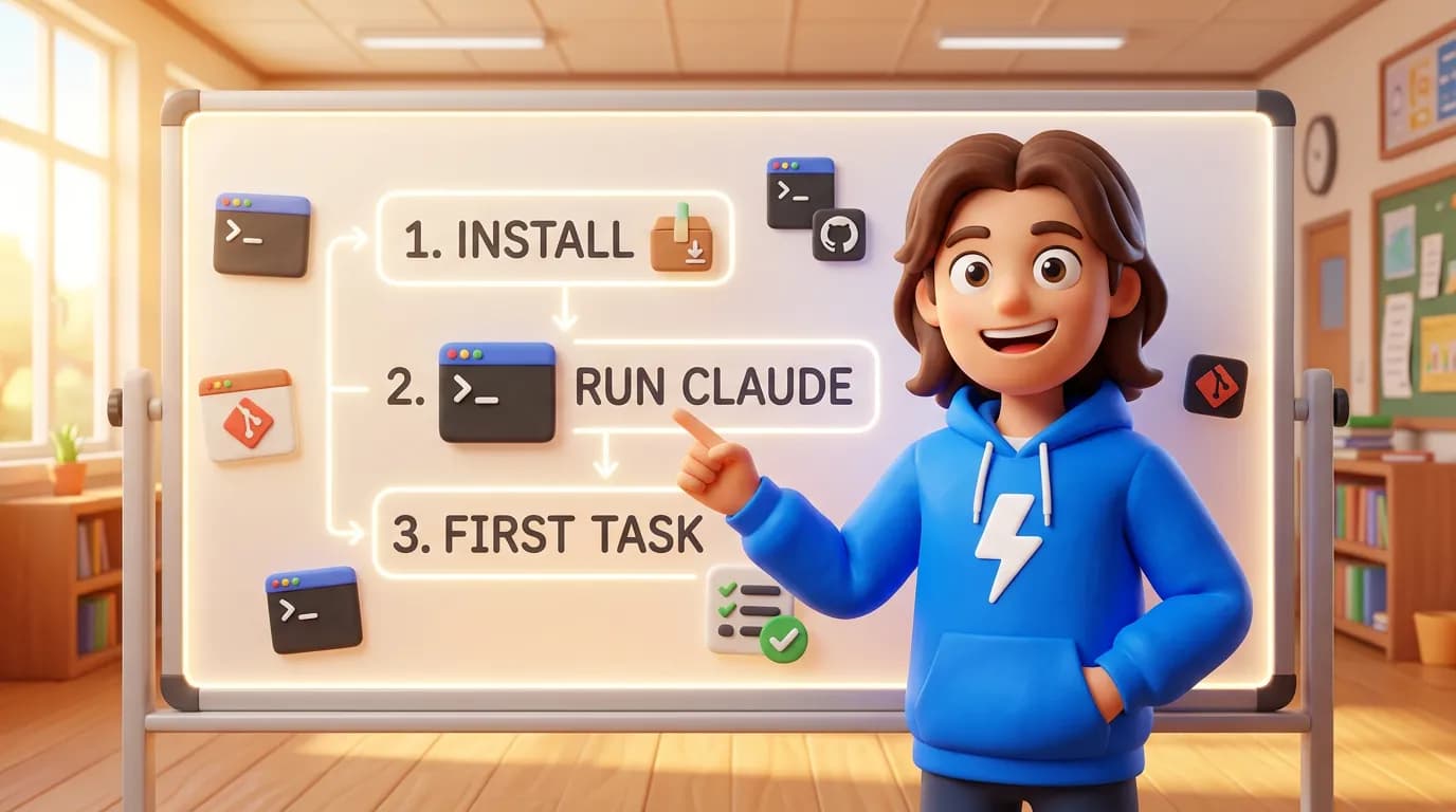 Claude Code Tutorial for Beginners: From Install to Your First Autonomous Task