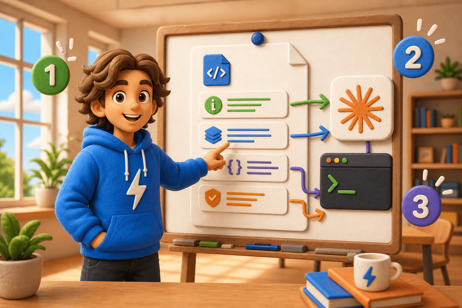 CLAUDE.md as Claude Code's project briefing — what sections to include and how Claude uses it to follow your rules from line one