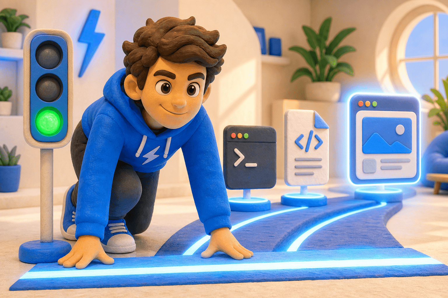 From Claude Code install to deployed full-stack app — the path from first session to production with Blink Cloud