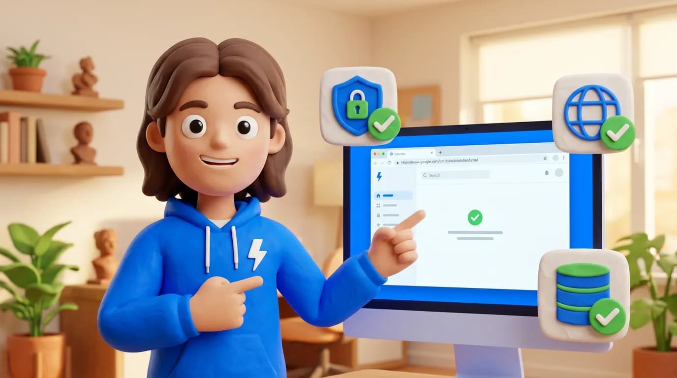 Blink provisions database, authentication, and hosting in one agent workflow — everything checked off automatically