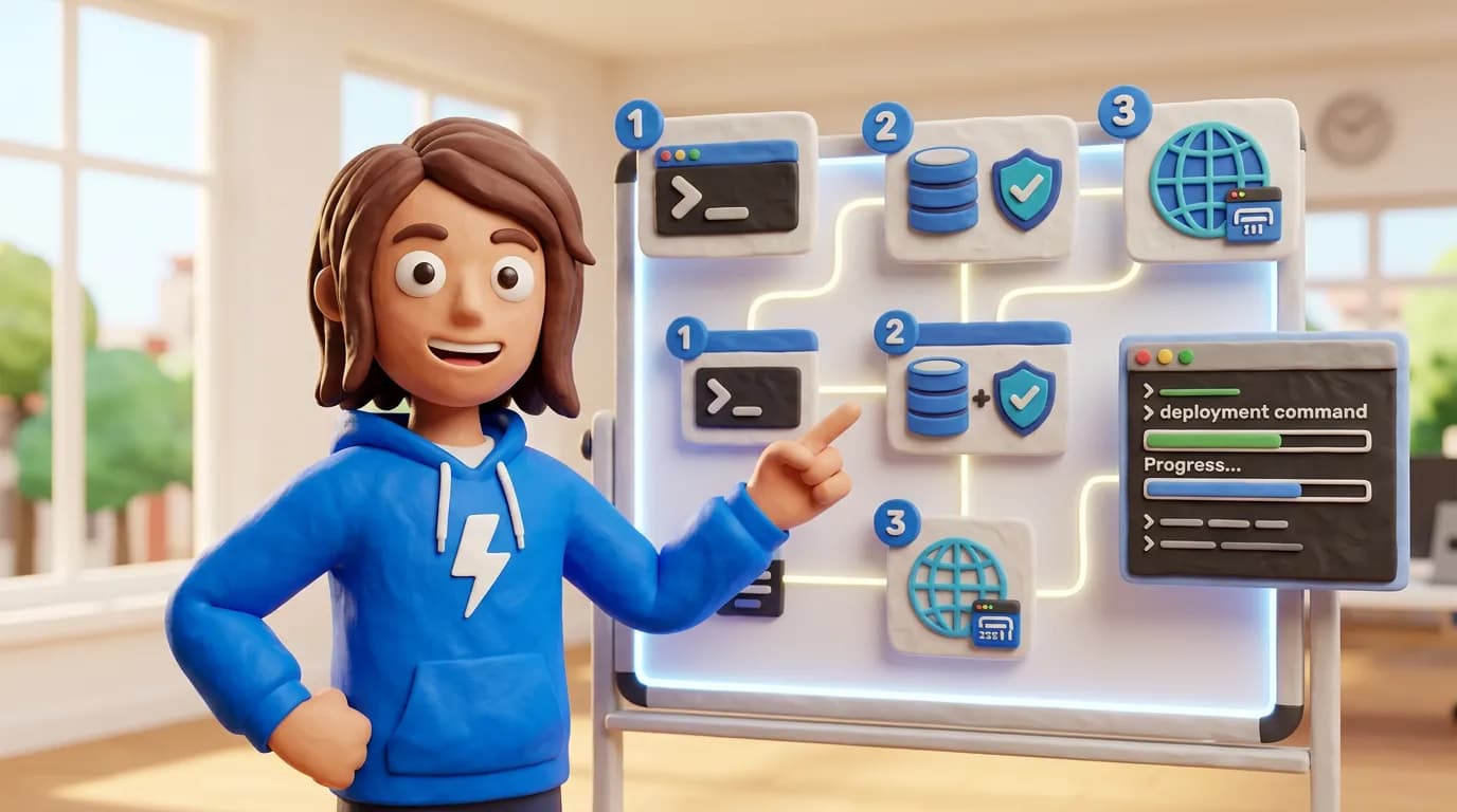 How to Deploy a Cursor Project to Production (Database, Auth, and Hosting in 2 Minutes)