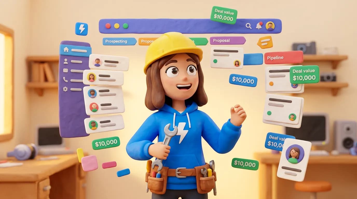 How to Build a CRM from Scratch with AI