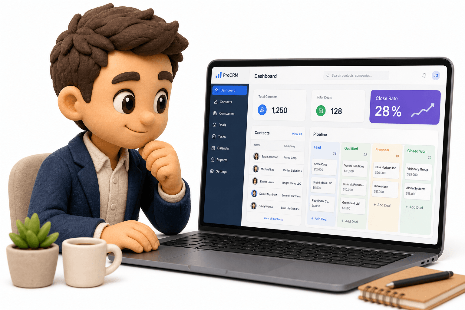 How to Build a CRM With AI: Complete Guide (No Code Needed)
