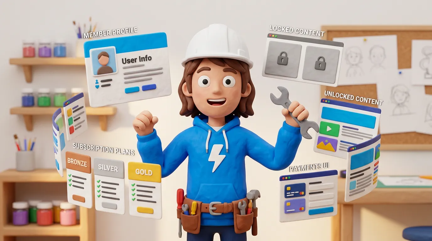 So bauen Sie eine Mitgliedschaftsseite mit Blink