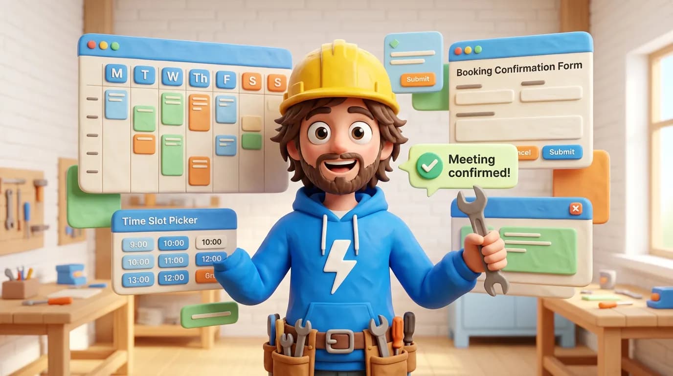 How to Build a Scheduling App Like Calendly (No Code, No Supabase)