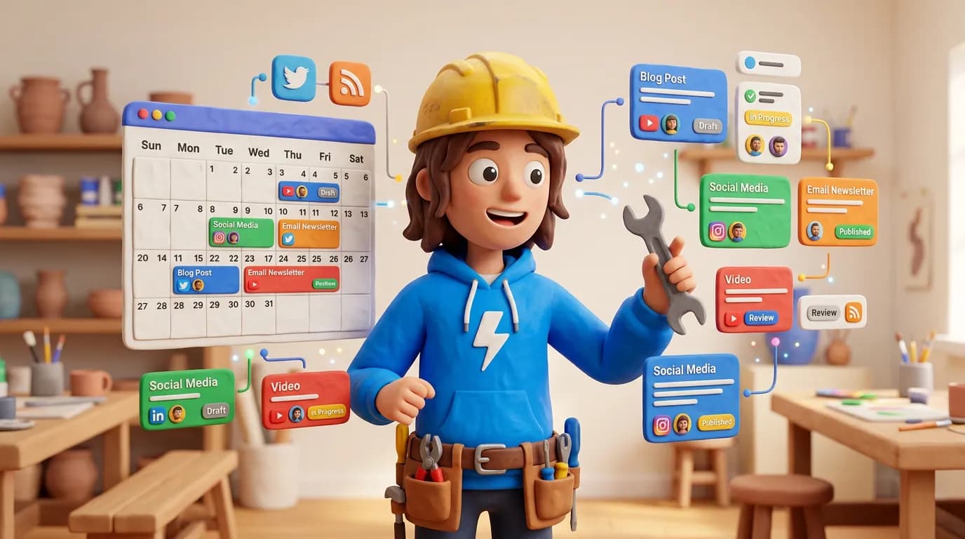 How to Build a Content Calendar App Without Code (2026)