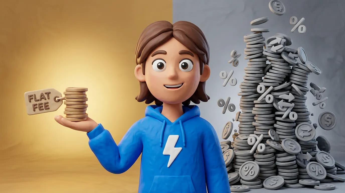 The real cost of using Teachable: at $100K/year in sales, the 7.5% transaction fee alone costs $7,500 — more than a full year on a custom platform