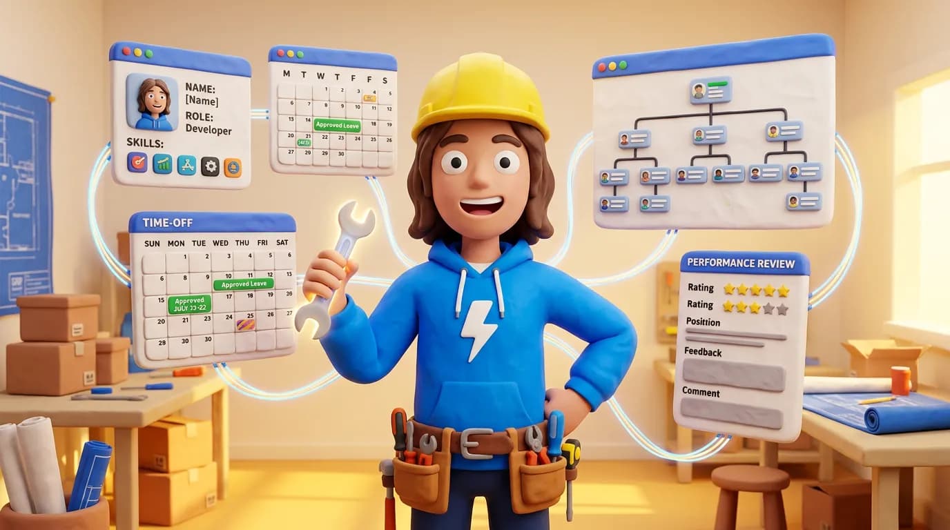 How to Build an HR Management System (Skip the $8/Employee BambooHR Bill)