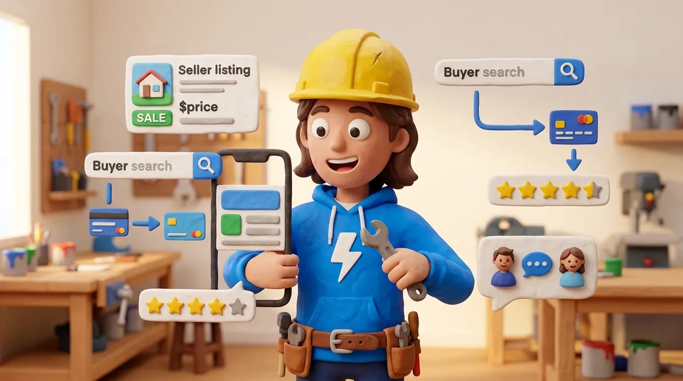 How to Build a Marketplace App With AI (Buyers, Sellers, and Payments)