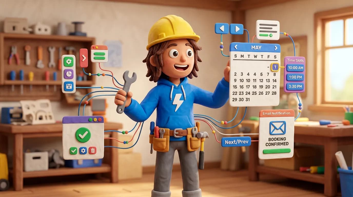 How to Build a Scheduling App Like Calendly (Without Code)