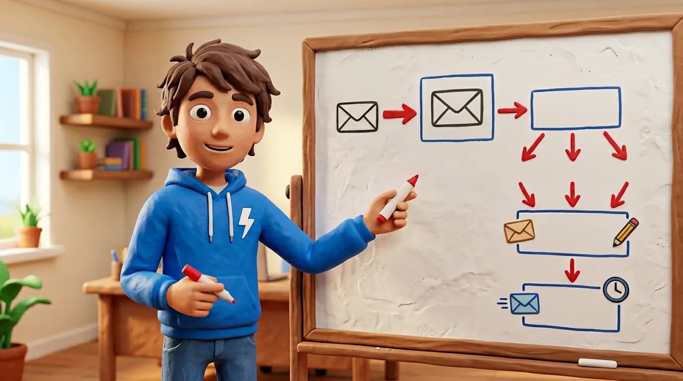 OpenClaw's email triage flow: read, categorize, draft, and report — all before your coffee