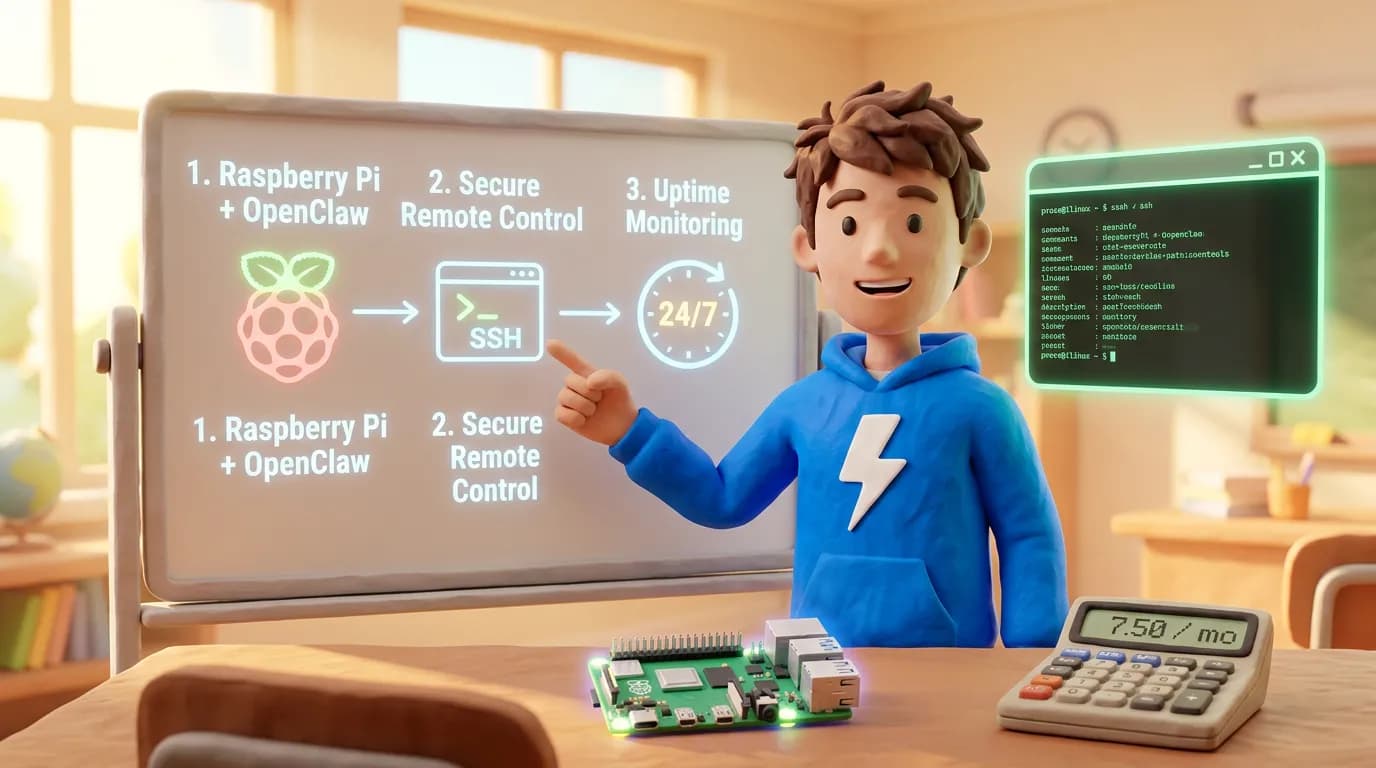 OpenClaw on Raspberry Pi: Run Your AI Agent on a $35 Computer