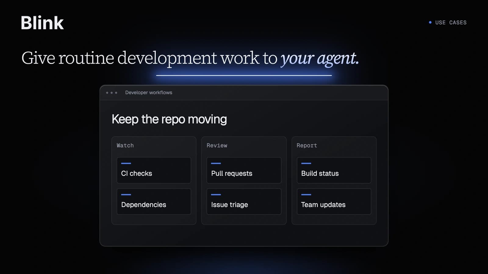 Give routine development work to your agent. OpenClaw skills for developers. Conceptual illustration.