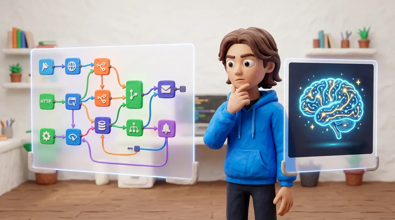 OpenClaw vs n8n — autonomous AI agent vs deterministic workflow automation