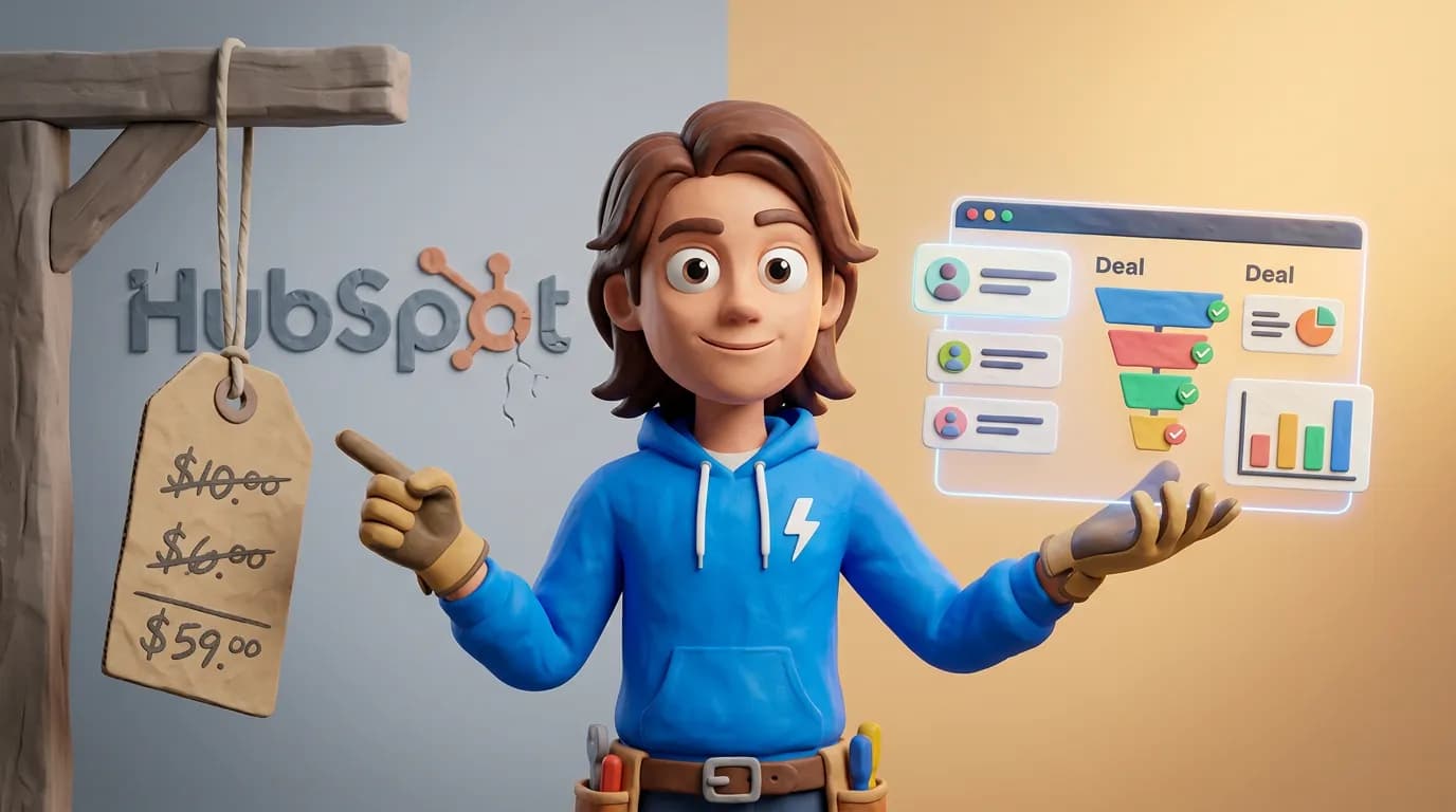 Custom-built CRM vs HubSpot: the cost comparison that makes the decision obvious