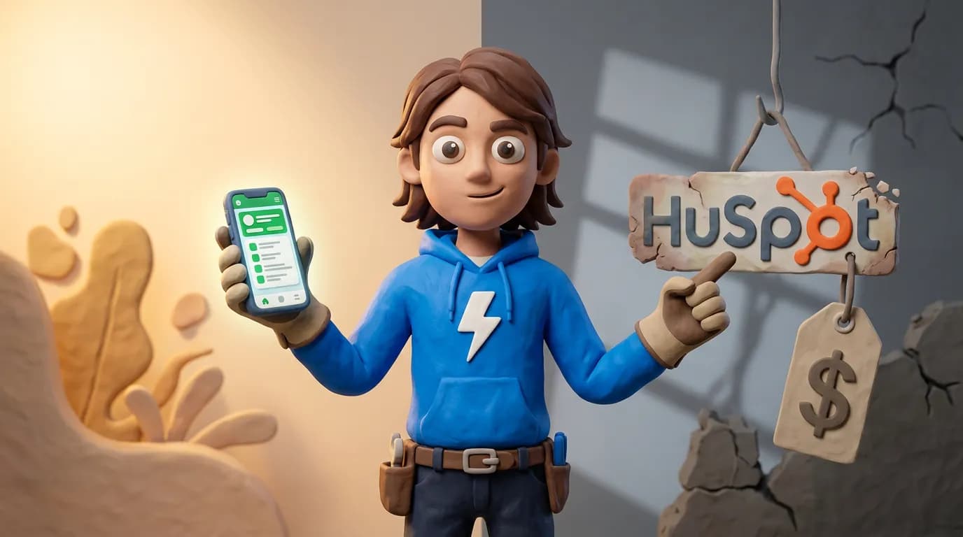 Replace HubSpot With a Custom CRM Built in an Afternoon (Save $1,200/Year)