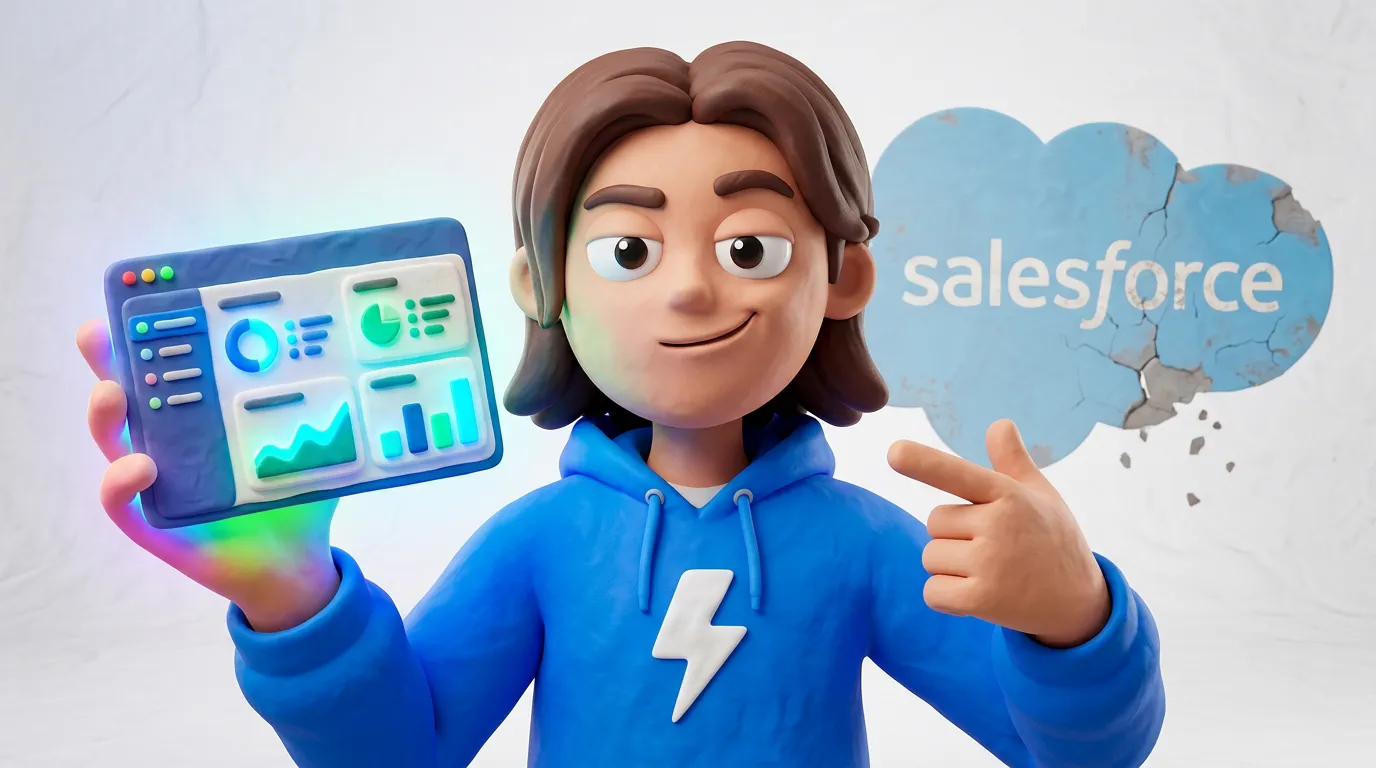 Build your own CRM vs Salesforce — custom beats generic when your needs are specific