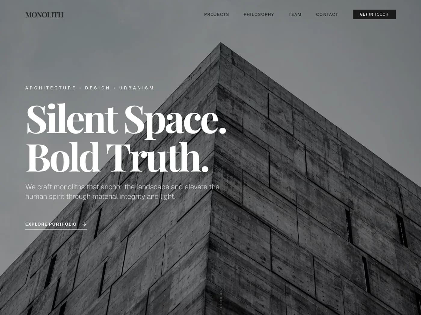 Architecture Studio home page