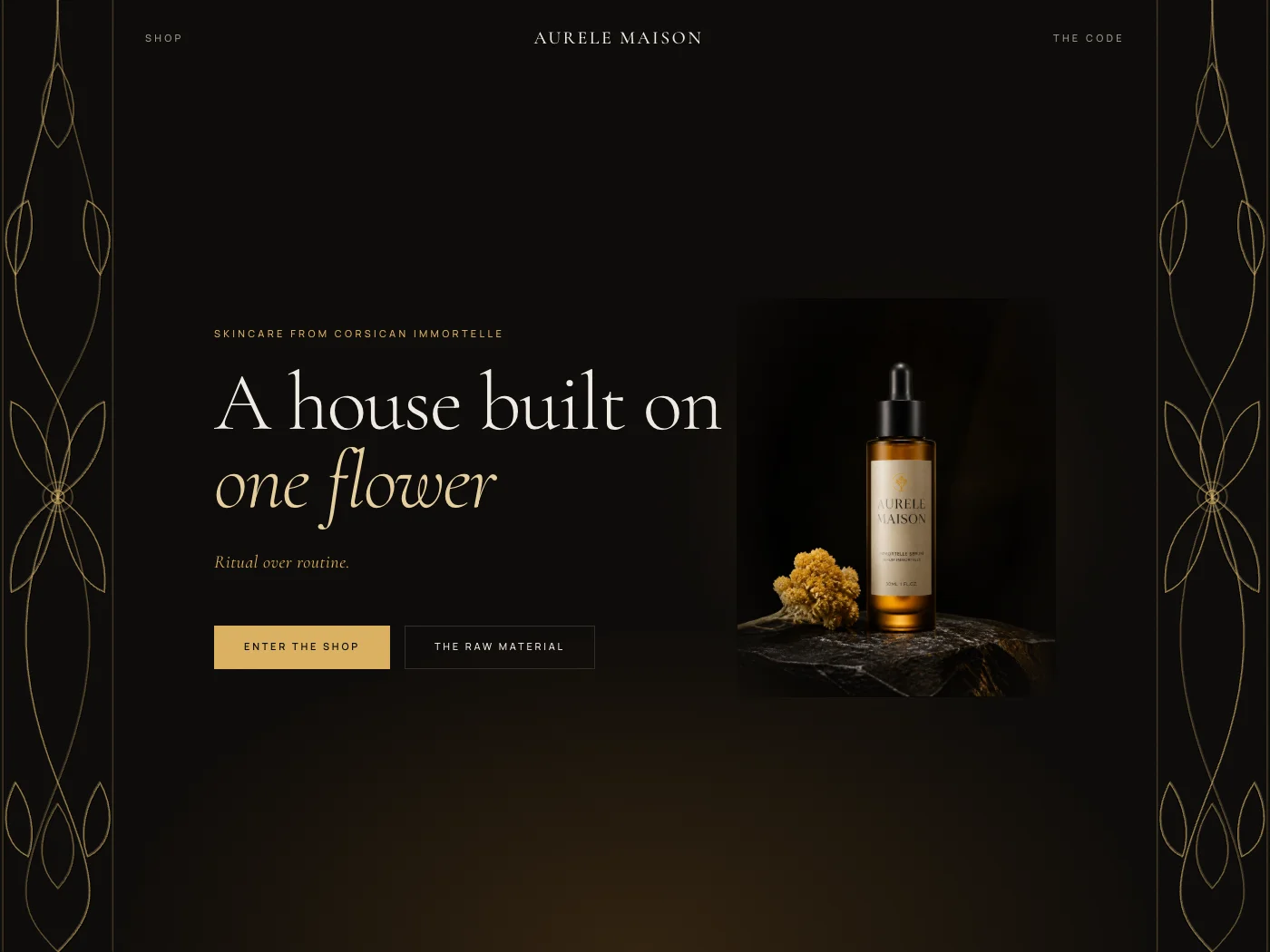 Aurele Maison home page