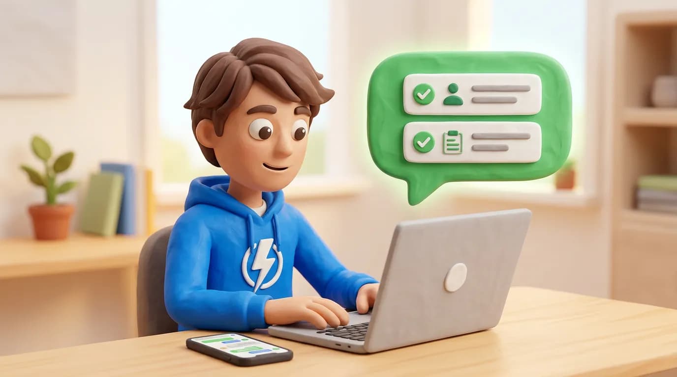 Building a WhatsApp chatbot: automated responses to customer messages 24/7