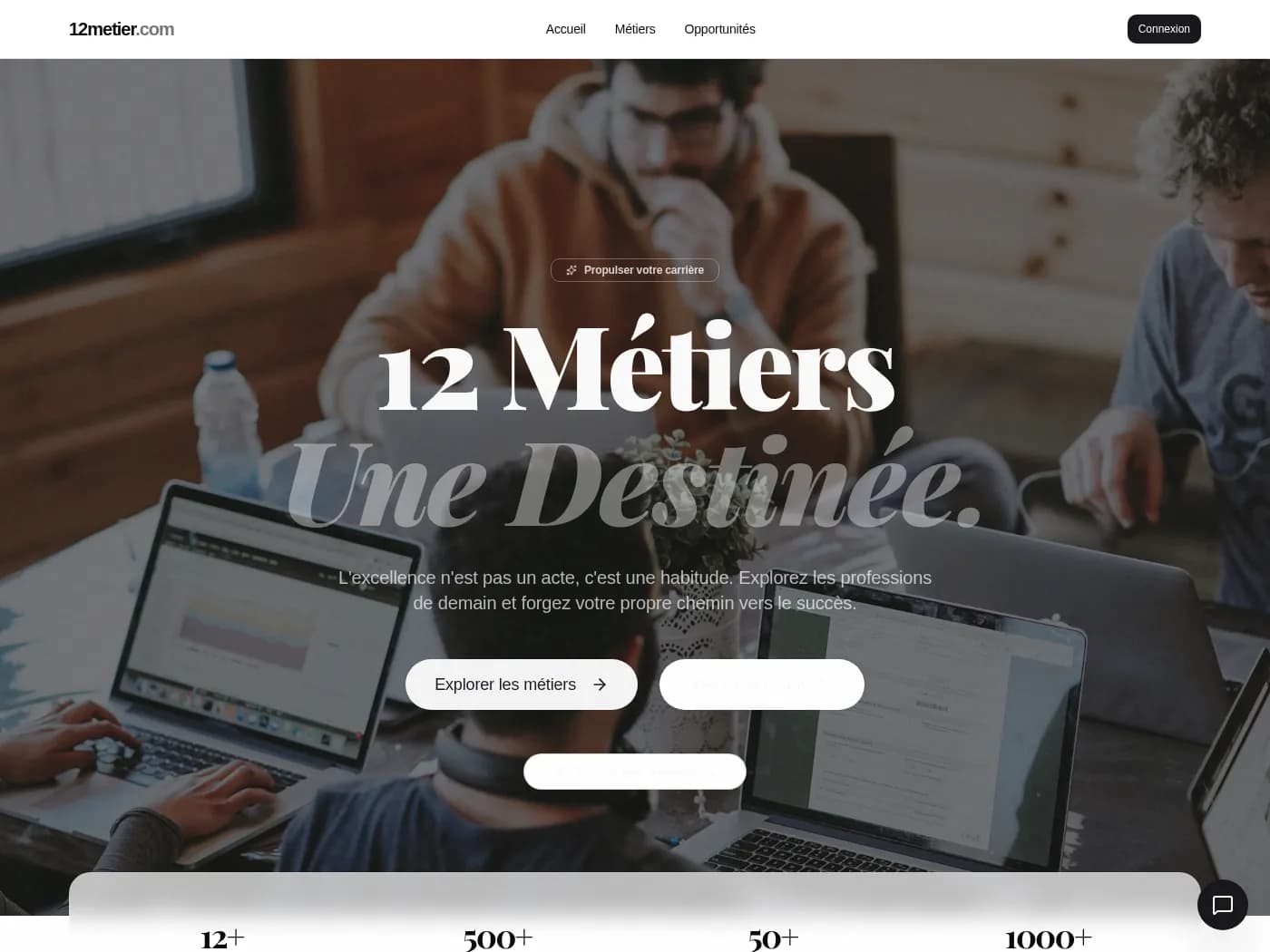 12metier.com Business Hub